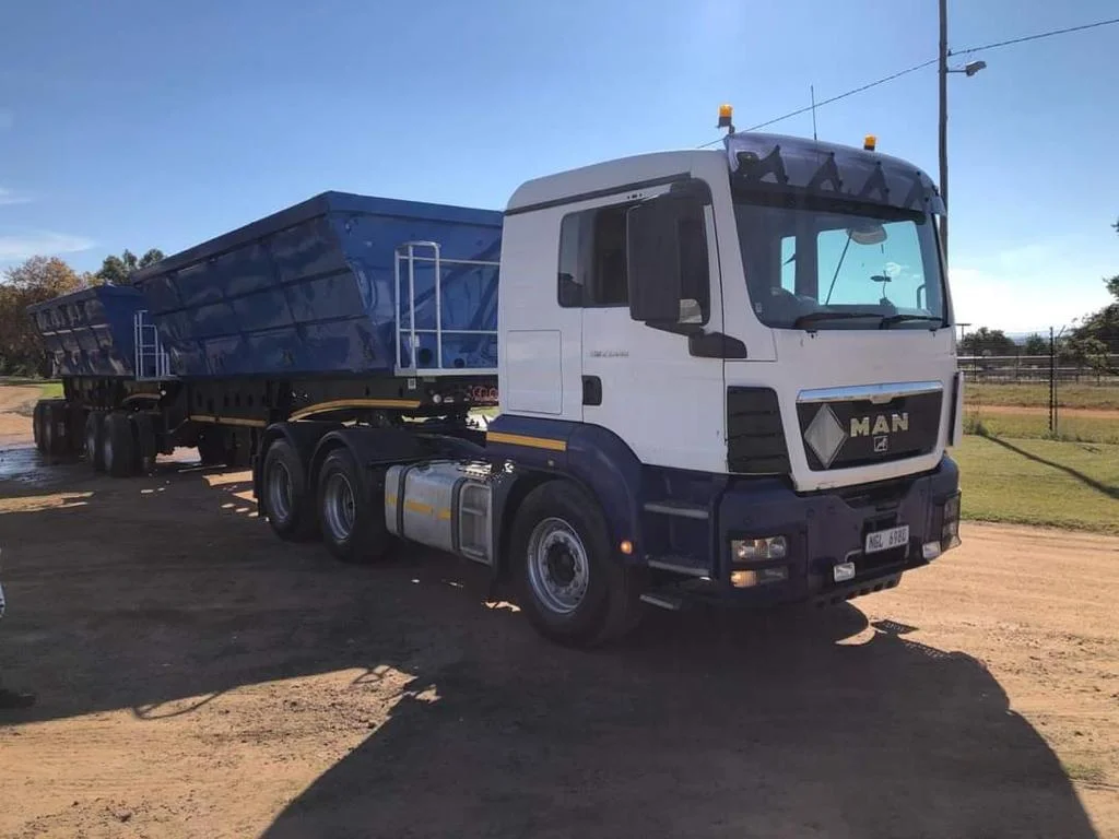 34 ton side tipper Trucks for hire